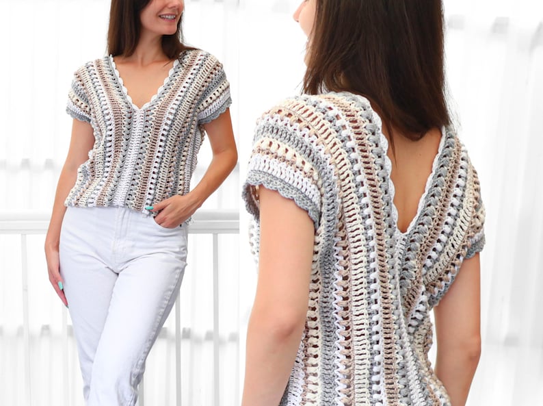 Breezy Stripes – FuzzyCrochet